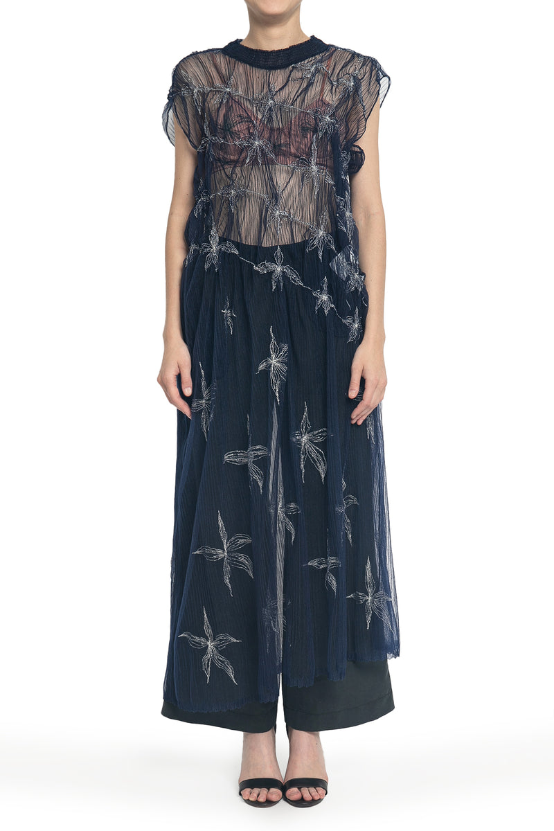 Pre Order - Sheer Slanted Muscle Dress – ANWthing